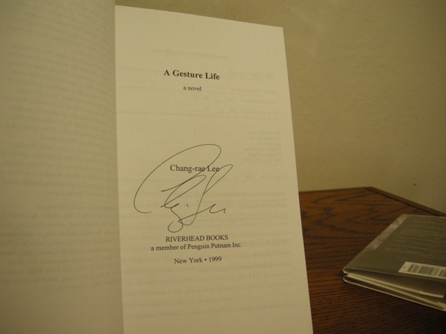 A Gesture Life (Includes Signed Uncorrected Proof)